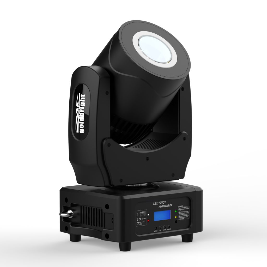 80W LED Moving Head Spot with Halo Ring for Stage Event Disco Lights ...