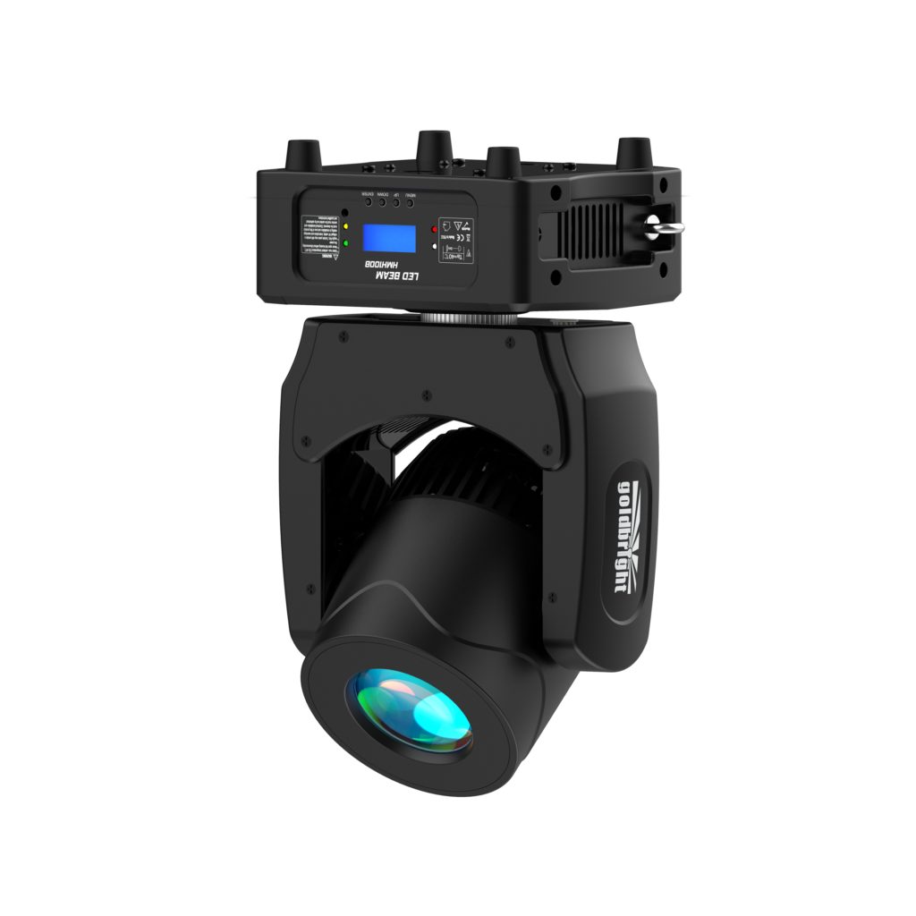 80W Led Moving Head Beam Stage Lighting with 8 facet prism rotation ...