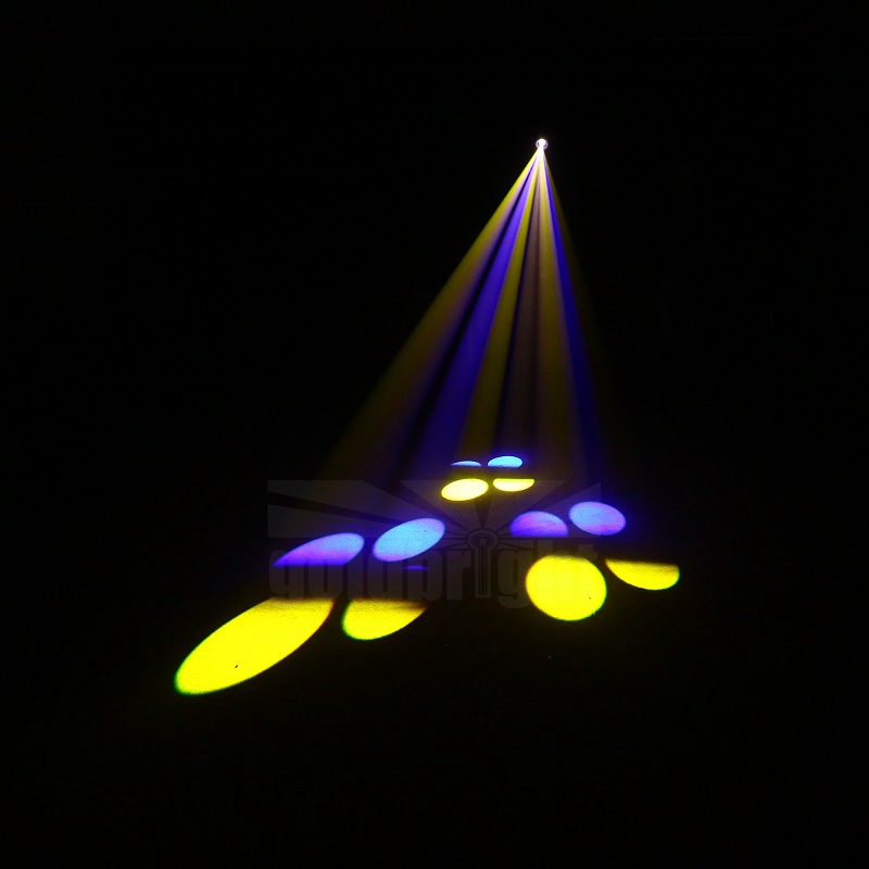 80W LED Moving Head Spot with Halo Ring for Stage Event Disco Lights