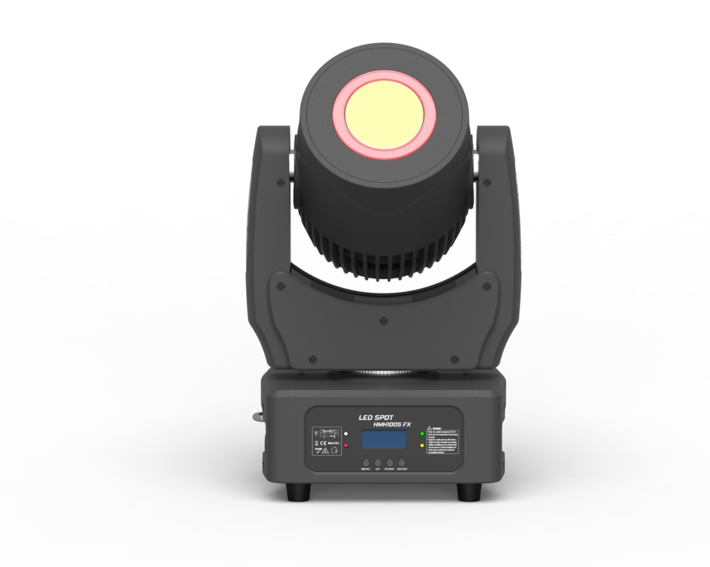 80W LED Moving Head Spot with Halo Ring for Stage Event Disco Lights