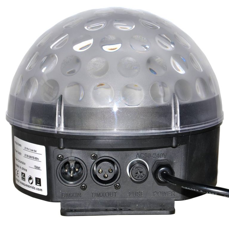 DMX RGB Crystal ball 6x3W LED mini magic ball light for home party – hmlite