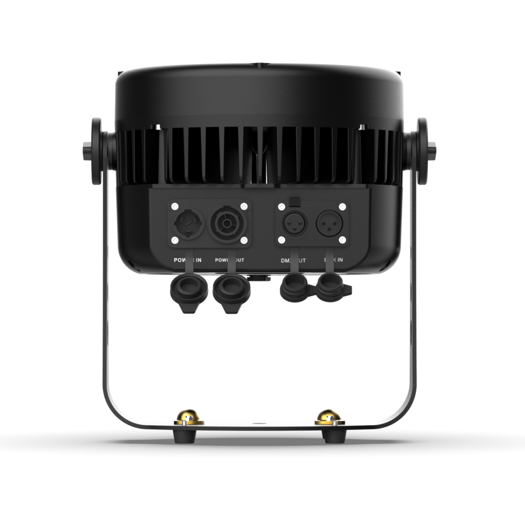 Wireless DMX Waterproof COB Par Light 200W RGBA 4in1 LED Par IP65 - hmlite