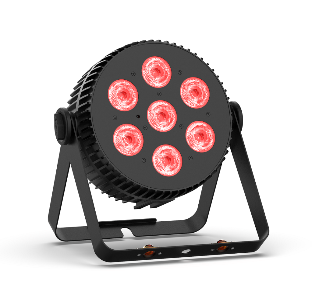 Aluminium Slim Par 7x20W RGBALC 6in1 LED Par Light - hmlite
