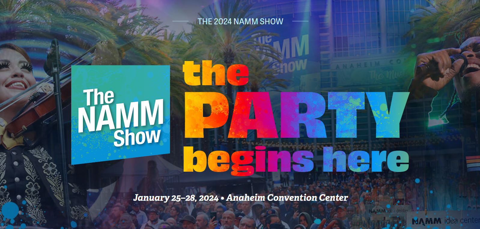 INVITATION – The 2024 NAMM SHOW(HALL A ,11839) – hmlite